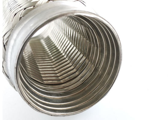 3" x 4" Inch Stainless Steel Exhaust Flex Pipe Stainless Steel ...