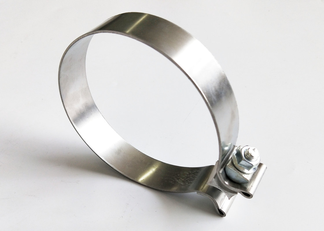 2" Stainless Steel High Performance Exhaust Clamp Narrow Band Clamp