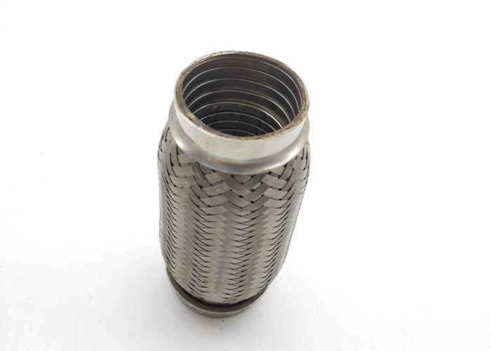 3" 76.2mm Exhaust Flex Coupling Joint Bellow With Interlock Liner