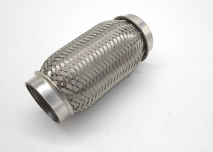 3" 76.2mm Exhaust Flex Coupling Joint Bellow With Interlock Liner