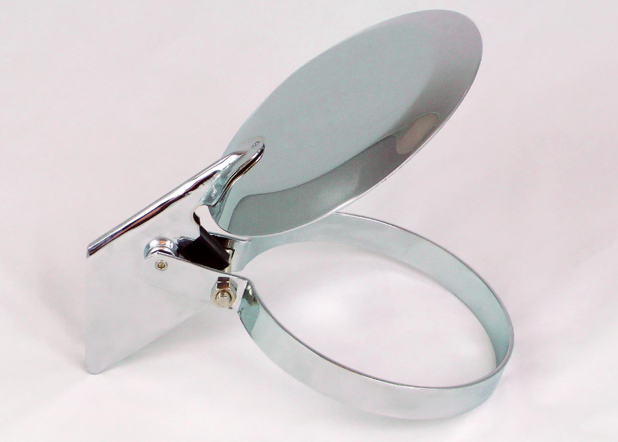 5in Chrome Rain Cap For Straight Top Stack Of Harvester / Tractor ...