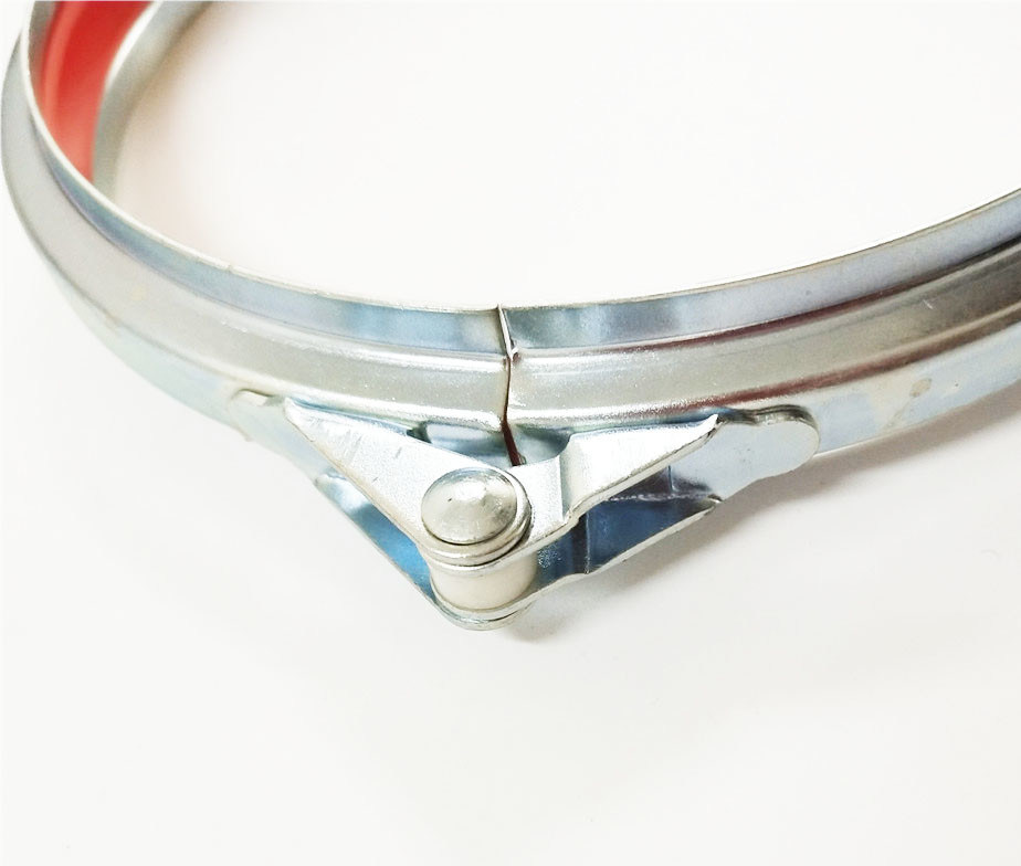 Polished 150mm Hvac Systems Quick Release V Band Clamp