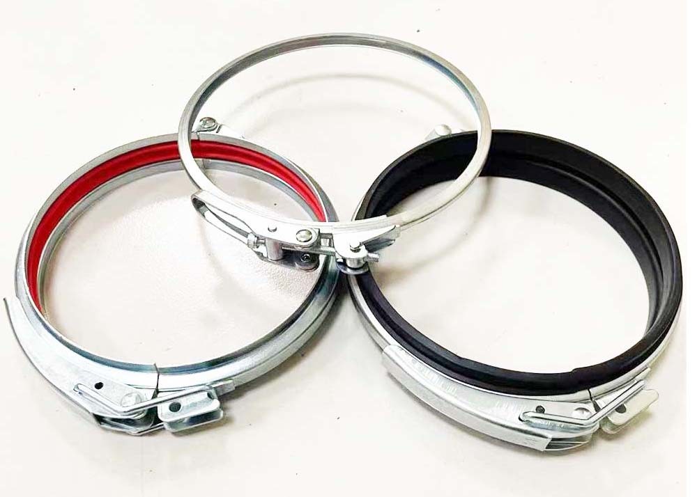 Ss 304 5" 125mm V Band Clamp For Dust Extractor