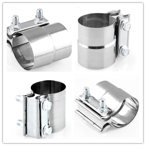Stainless Steel Butt Joint Exhaust Repair Clamp Perfect Sealing Muffer ...