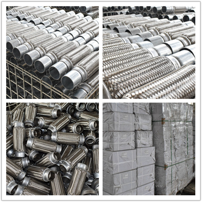 Double Braided SS304 3 Inch Stainless Steel Exhaust Flex Pipe