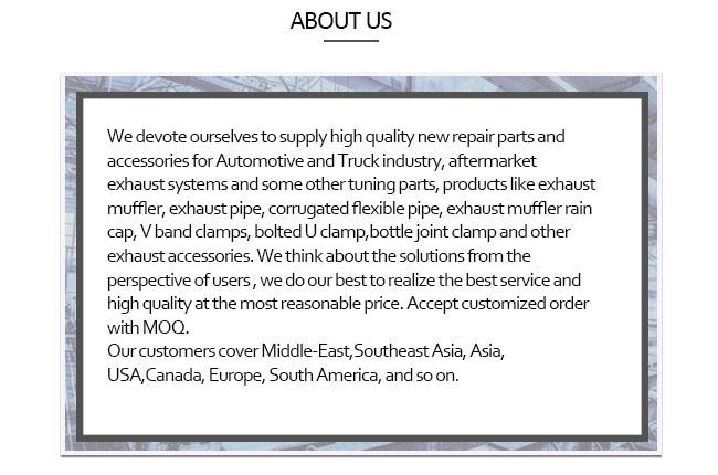 Mild Steel 2.0mm 3.0mm 7 Inch Exhaust Rain Cap