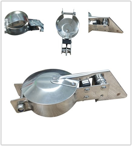 60mm Tractor Exhaust Rain Cap Flapper Galvanized Carbon Steel