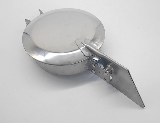 5" Zinc Exhaust Rain Cap For Straight Stacks Generator Sets