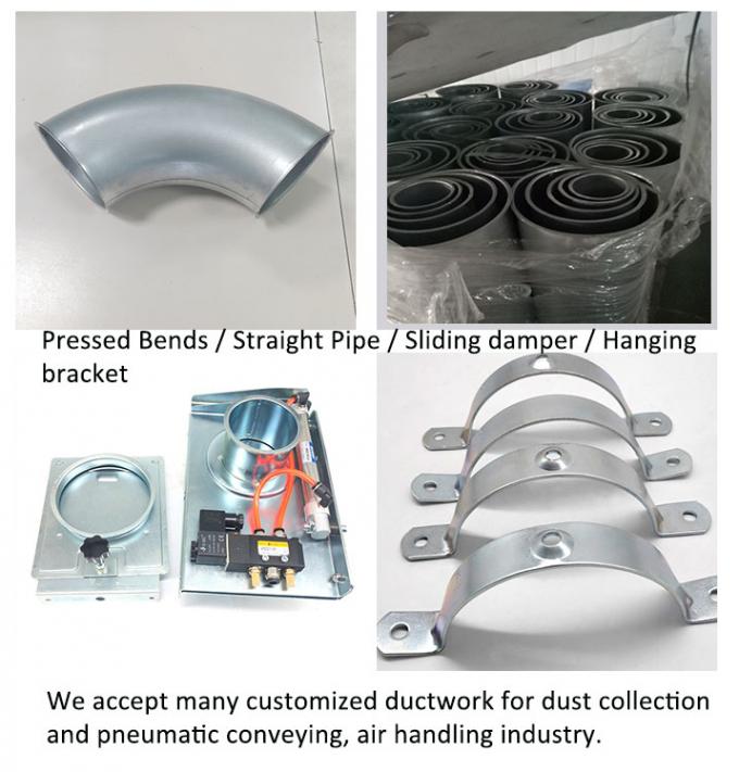 1mm Thickness Quick Release Pipe Clamp Duct System Ss304 Rapid Lock