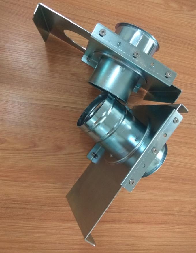 Galvanised Automatic Blast Gate Sliding Damper For Dust Collection ...