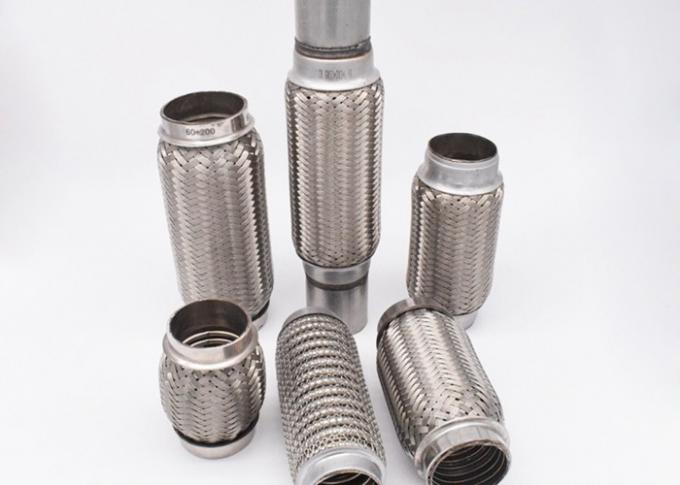 Double Braided SS304 3 Inch Stainless Steel Exhaust Flex Pipe